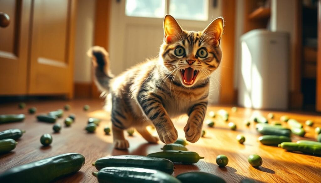 Why Are Cats Afraid Of Cucumbers : Why The Feline Fear?