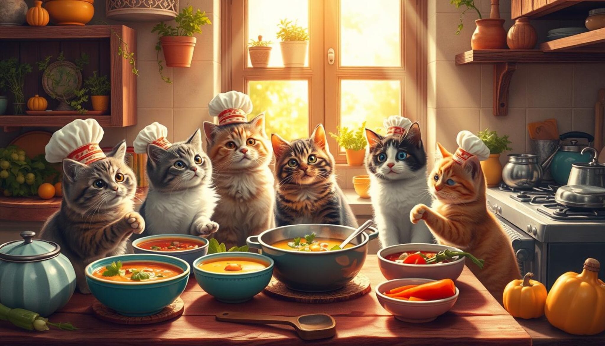 Cats And Soup: A Cozy Kitchen Management Game