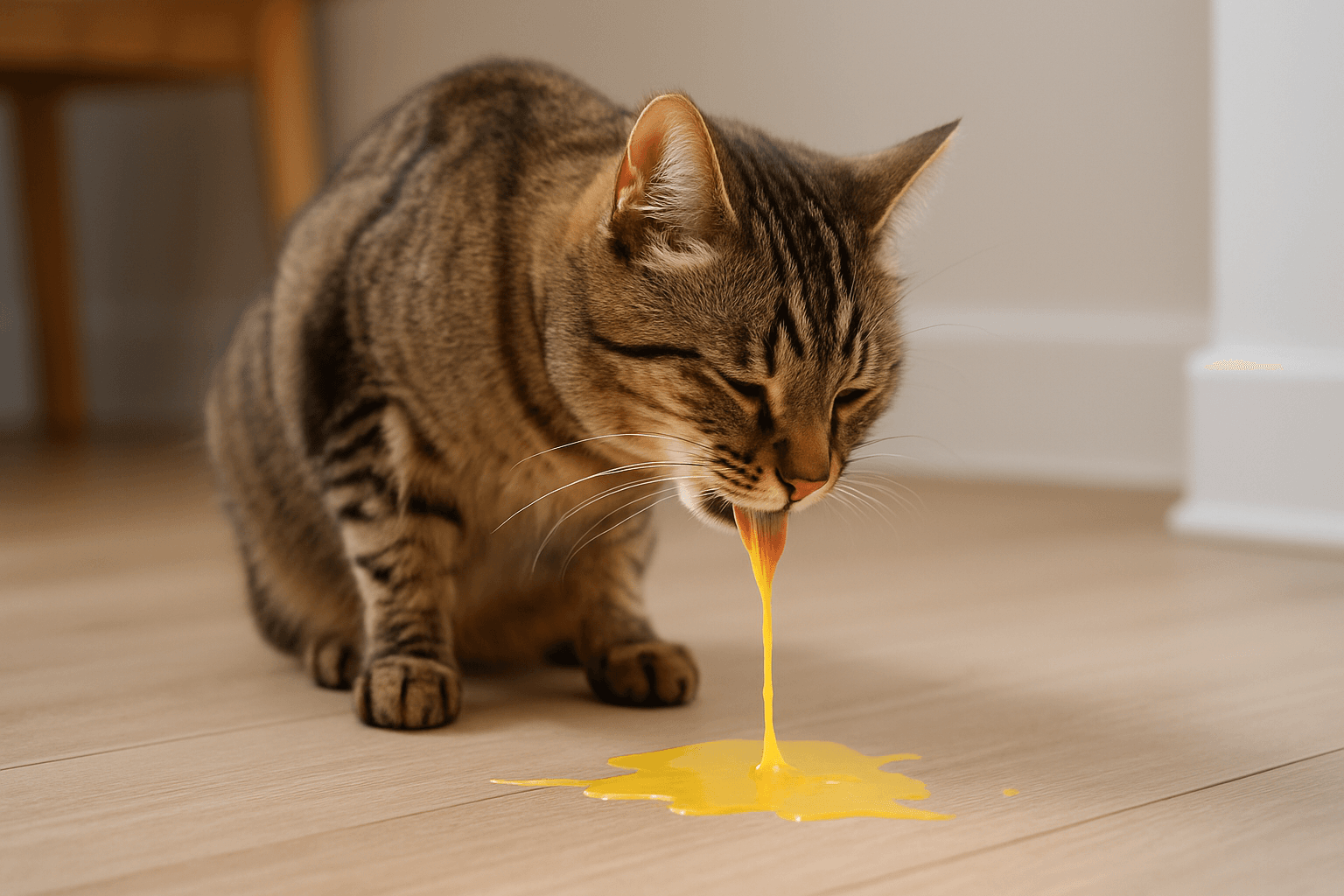 Cat Vomiting Yellow Liquid: Causes, Treatment, And When To Worry