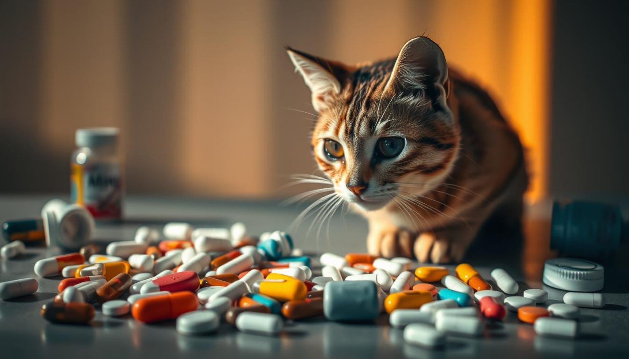 Why Human Medications Toxic Cats